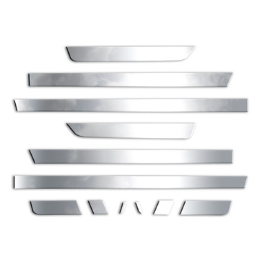 Luxury FX | Side Molding and Rocker Panels | 17-19 Honda Ridgeline ...