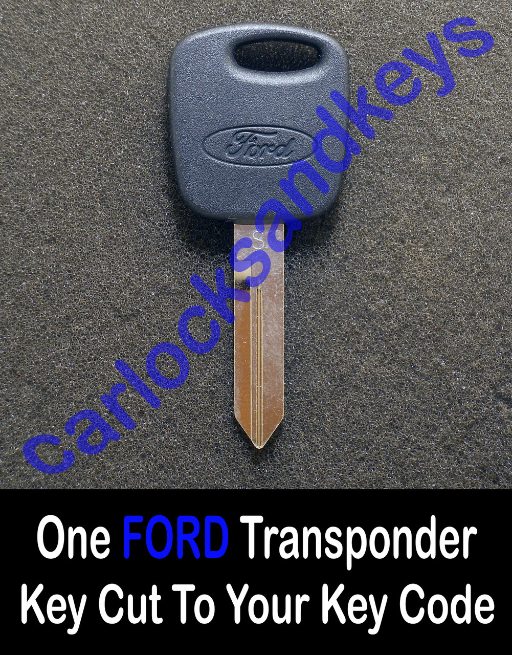 1999-2000 Ford Ranger OEM Transponder Cut To Your Key Code - Car Locks ...