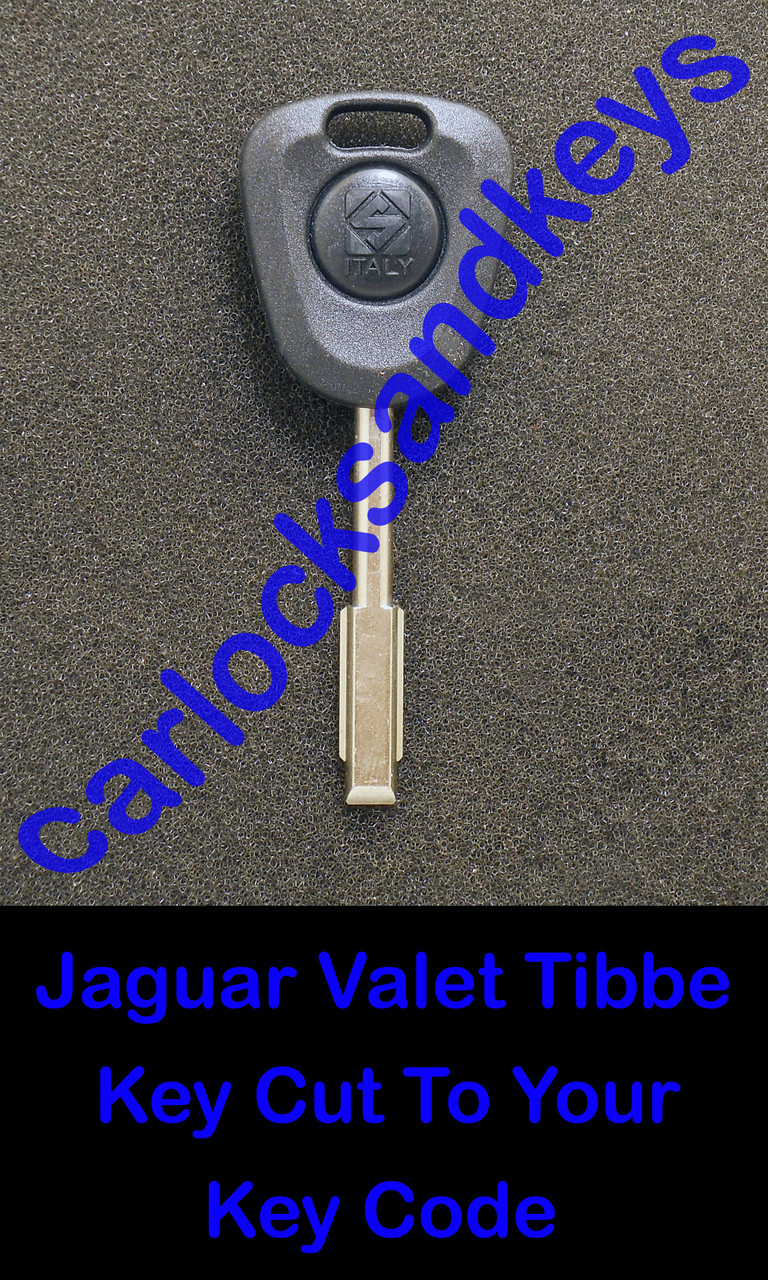 NEW Valet Tibbe Key Cut To Code for a 1990-1997 Jaguar Vanden Plus ...