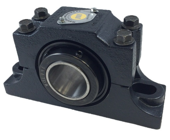 2-11/16" E1000 Heavy Duty Split Two Bolt Pillow Block Bearing - Carnell ...