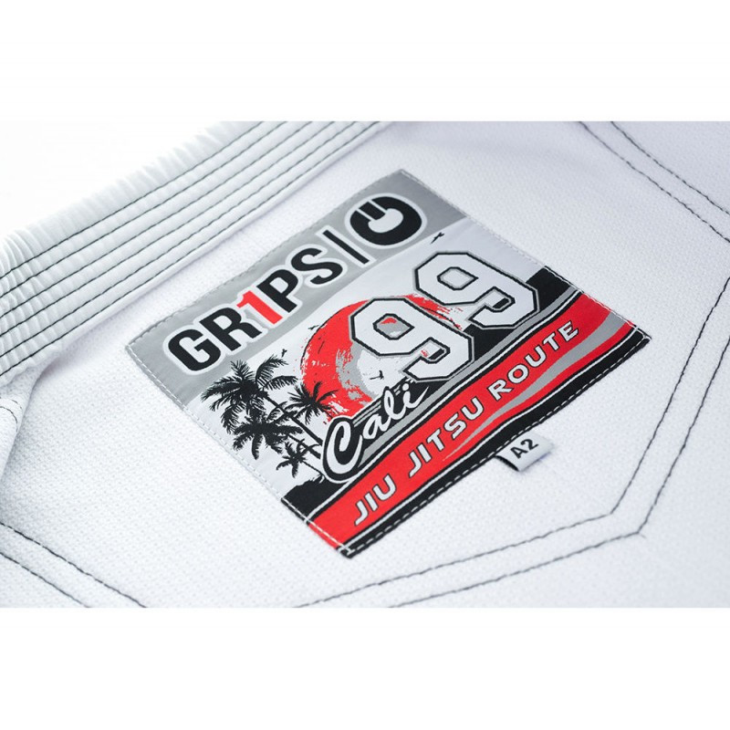 Grips Athletics BJJ Gi Cali 99 (White) | The Jiu Jitsu Shop