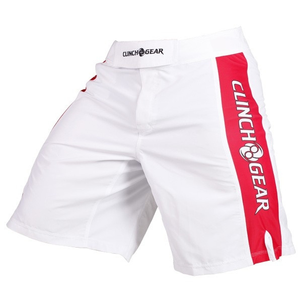 Clinch Gear Pro Series Short- White/Black/Red
