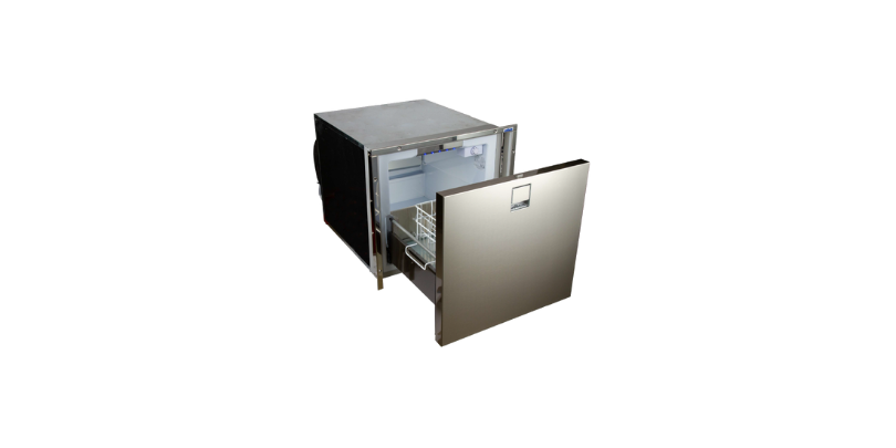 Isotherm Drawer 100 Clean Touch Stainless Steel - Refrigerator Only