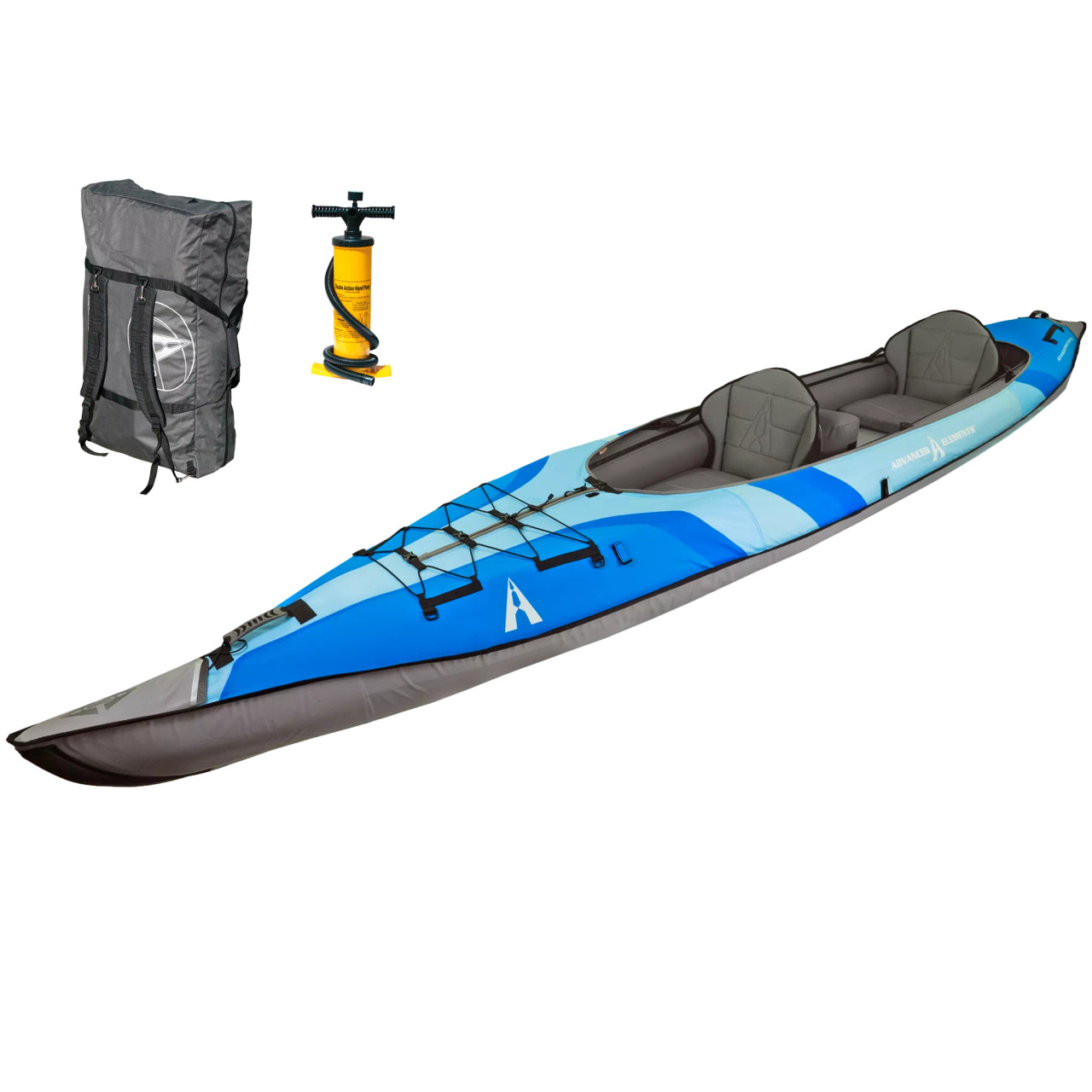 Advanced Elements Advanced Frame Convertible Elite Kayak Light Blue top ...