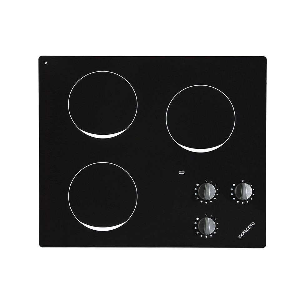 240V Electric Cooktop - INFINITE 3-Zone Hob - Force 10