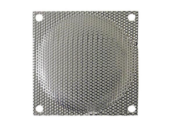 120mm Steel Mesh Fan Filter (Guard), Silver - AeroCooler