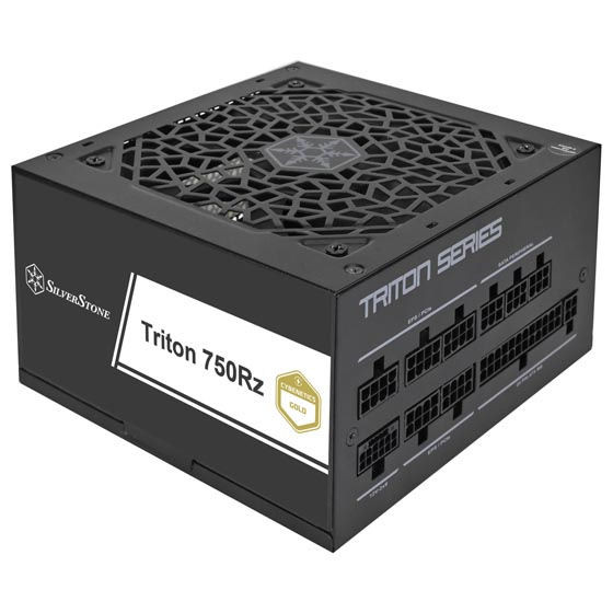 Silverstone SST-TR750R-GM Triton 750Rz Cybenetics Gold 750W ATX Power ...