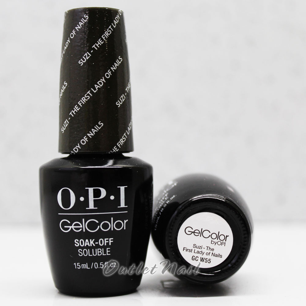 OPI GelColor SUZI - THE FIRST LADY OF NAILS GC W55 15ml 0.5oz ...