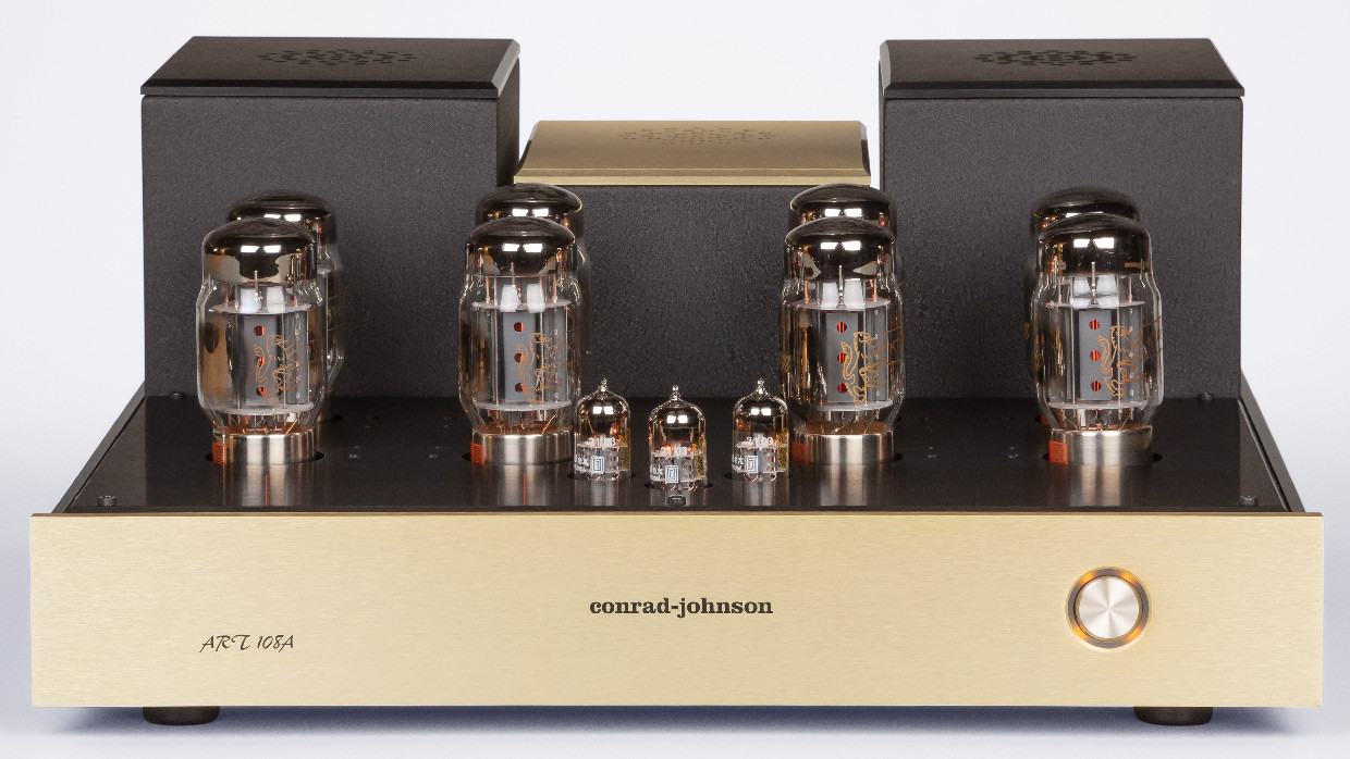 Conrad Johnson ART108A Vacuum-Tube Stereo Power Amplifier - Sound ...