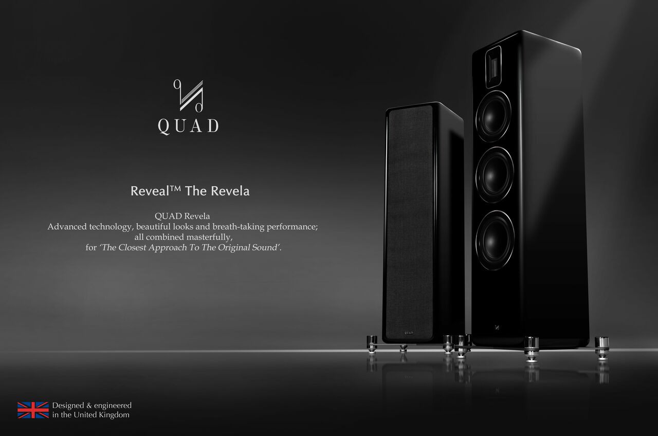 QUAD Revela 2 Floor-standing Speakers (Various Finishes) - Sound ...