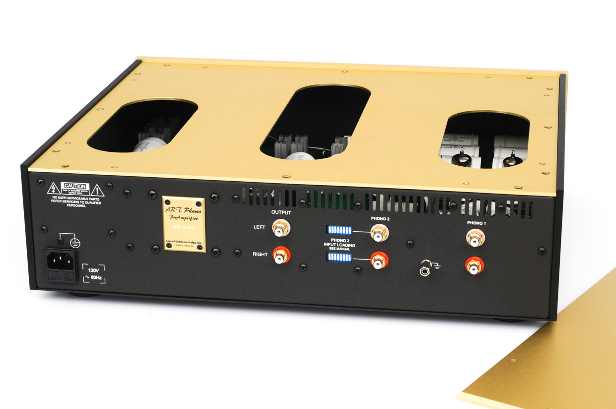 Conrad Johnson ART Phono MM & MC Tube Phono Preamplifier - Sound ...