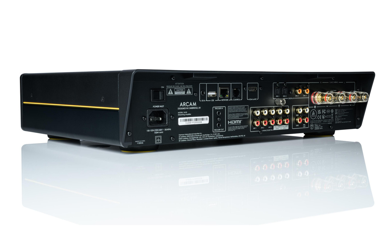 ARCAM SA35 Streaming Integrated Amplifier - includes a complimentary 3 ...