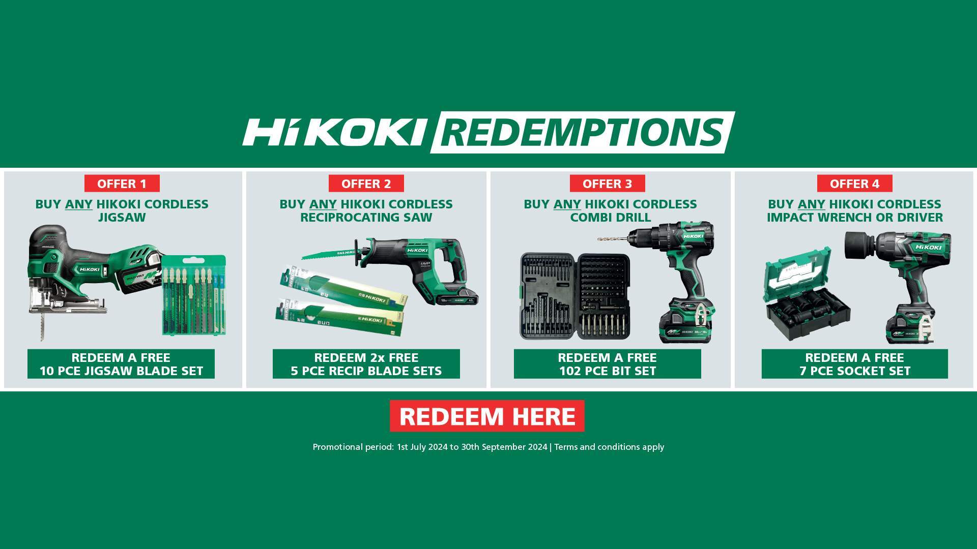 Hikoki Battery Redemption