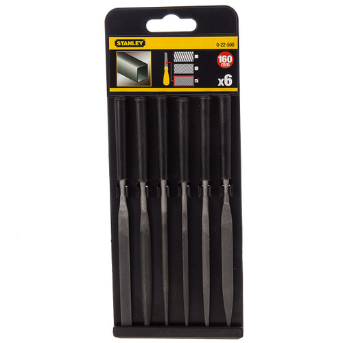 Stanley 6 Piece Needle File Set