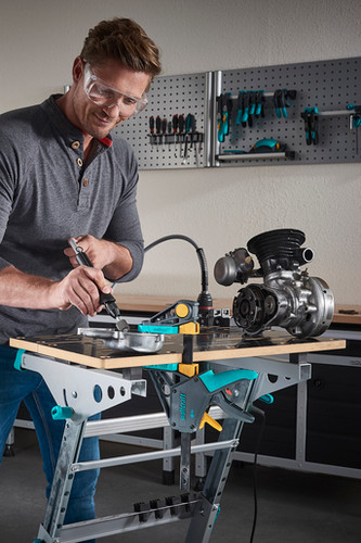 Wolfcraft 50mm Rotary Flap Wheel Sander