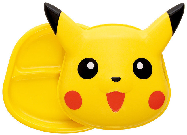 Pokemon Pikachu Shaped Bento Tray w/ Lid - Japan Bargain Inc