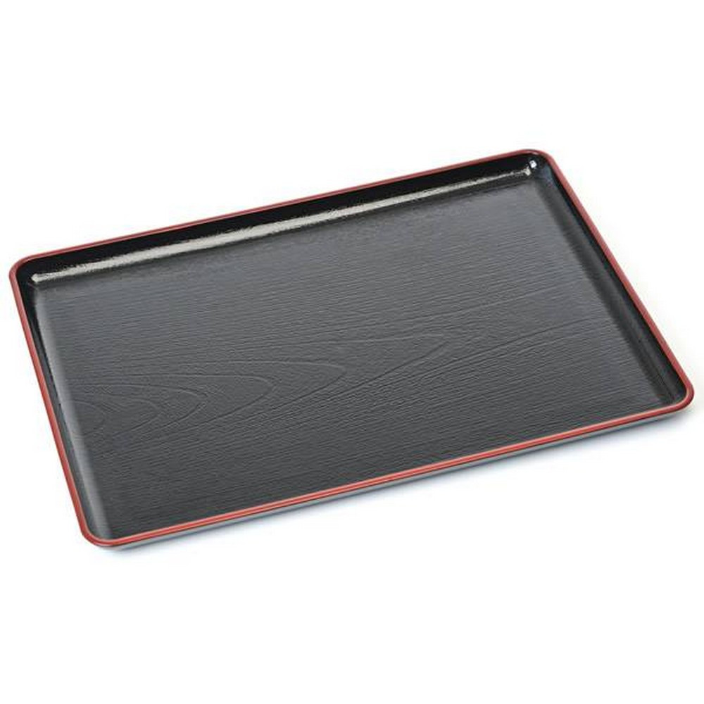 Large Japanese Serving Tay Plastic Lacquered Tray for Eating Tea ...