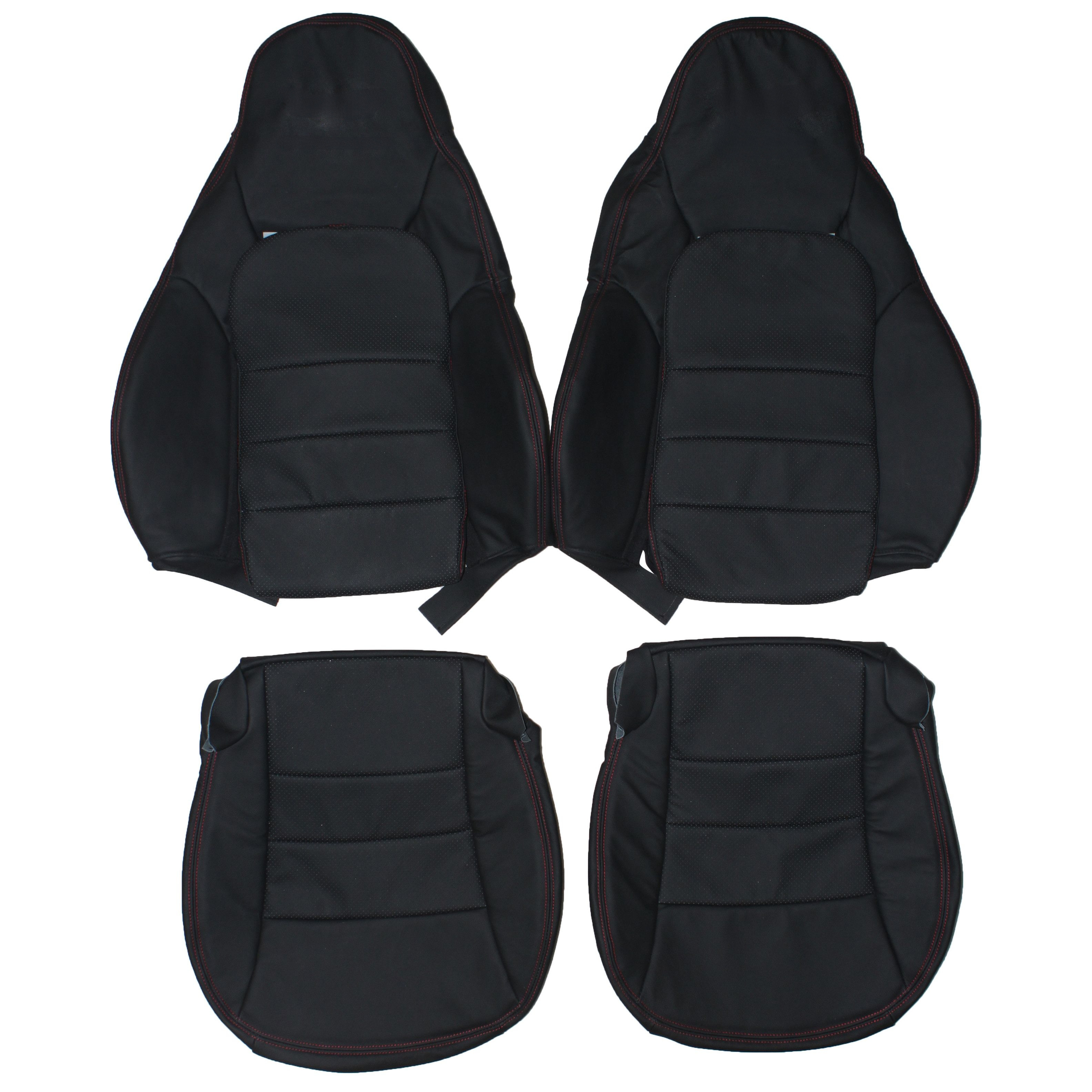 2005-2013 Chevrolet Corvette C6 Sport Custom Real Leather Seat Covers ...