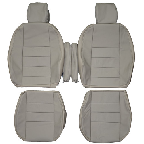 2004 2009 Land Rover Discovery LR3 Custom Real Leather Seat Covers Front