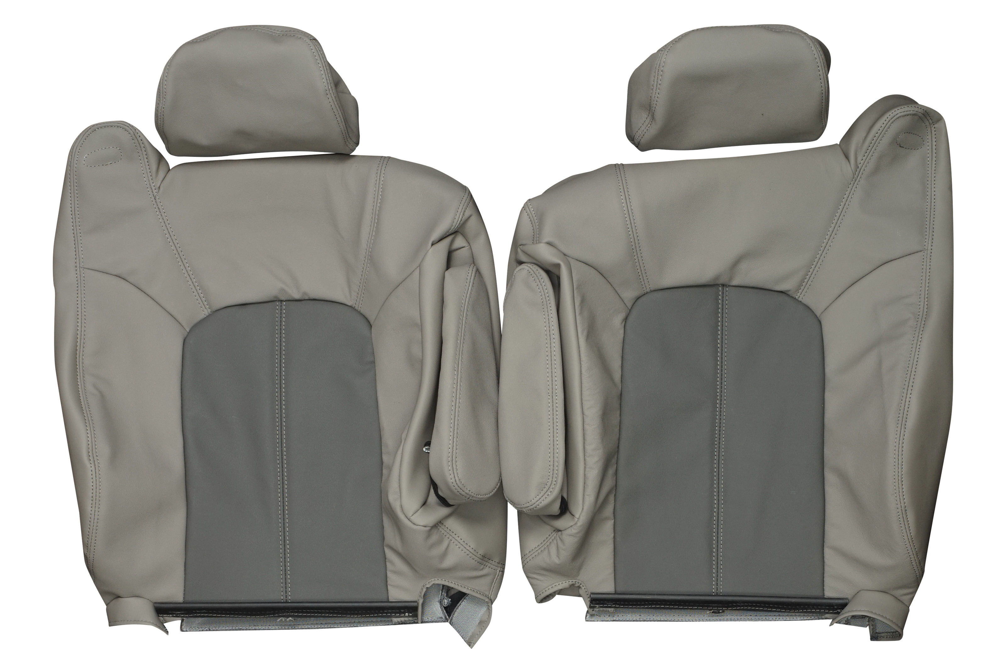 2001 2002 GMC Yukon Denali Custom Real Leather Seat Covers Front Lseat