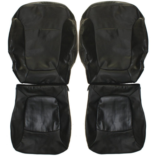 2019-2015 Dodge Journey Custom Real Leather Seat Covers (Front) - Lseat.com