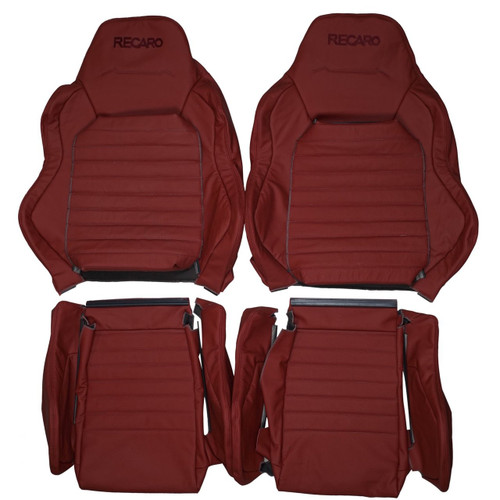 Recaro Speed Racing SR-D Custom Real Leather Seat Covers (Front ...