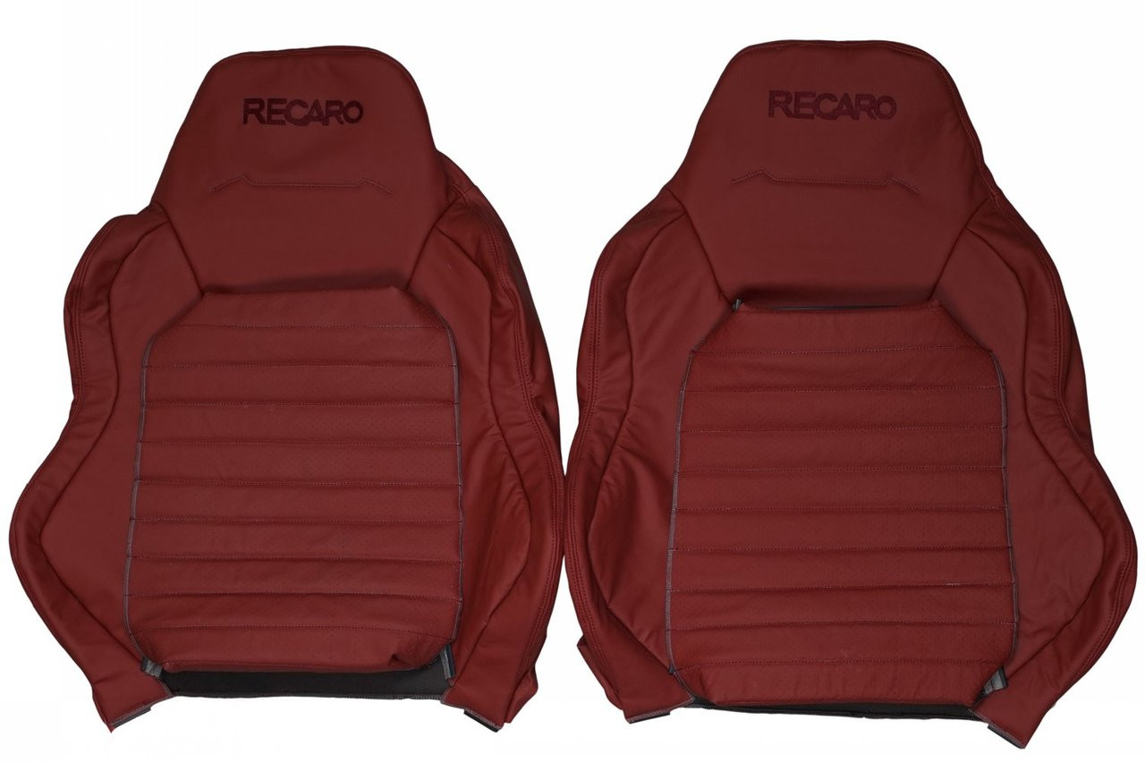 Recaro Speed Racing SR D Custom Real Leather Seat Covers Front