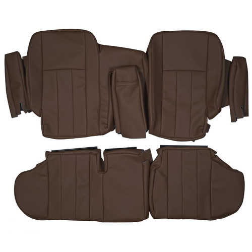 1990-1995 Range Rover Classic LWB Custom Real Leather Seat Covers (Rear ...