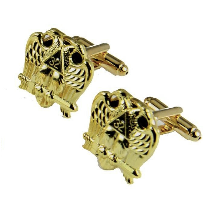 Scottish Rite 32nd Degree - Wings Down (Bald Eagles) - Masonic ...