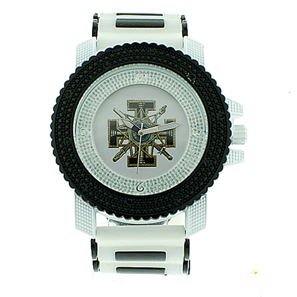 Limited Edition - Knights of Templar Watch - White + Black Silicone ...