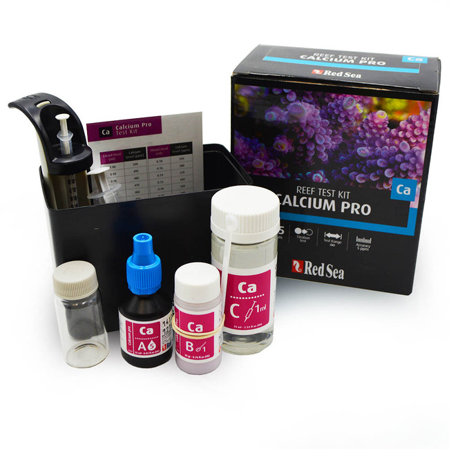 Calcium Pro-High accuracy Titration Test Kit (75 tests) - Red Sea ...