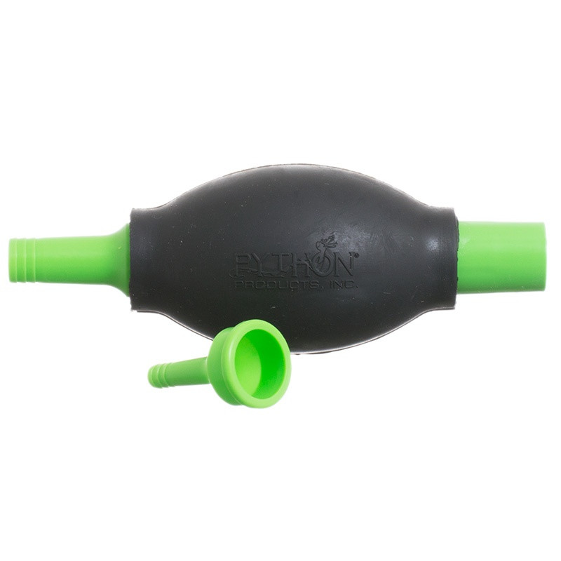 Python Squeeze Bulb Siphon Starter - SaltwaterAquarium.com