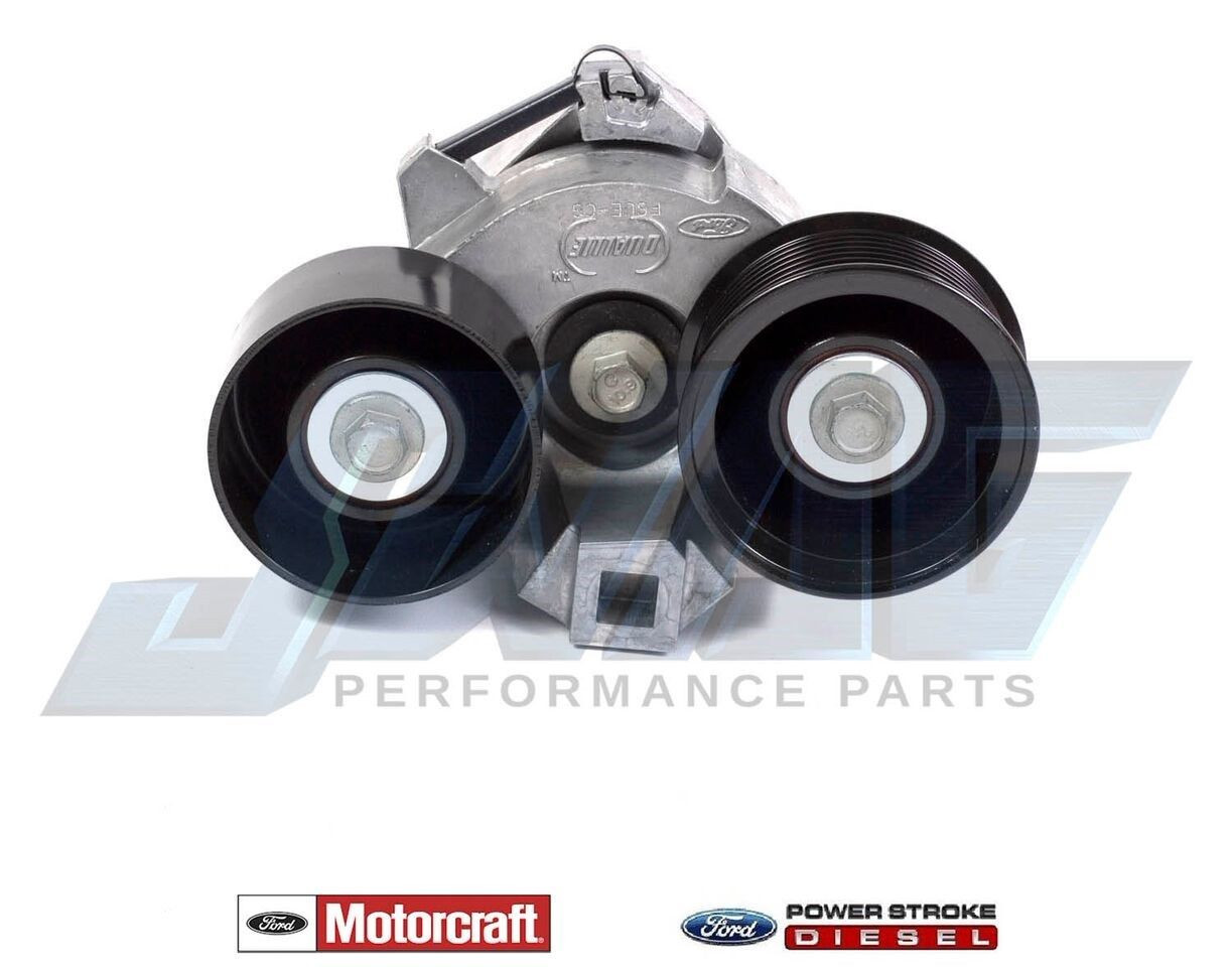 MOTORCRAFT FORD 7.3L POWERSTROKE DIESEL OEM SERPENTINE BELT TENSIONER ...