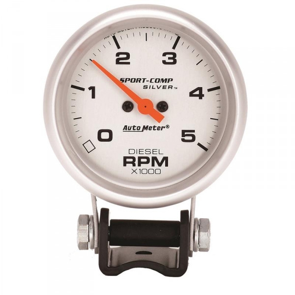 Autometer Ultra-lite Series Mini Diesel Tachometer 0-5000 Rpm (2-5/8 ...