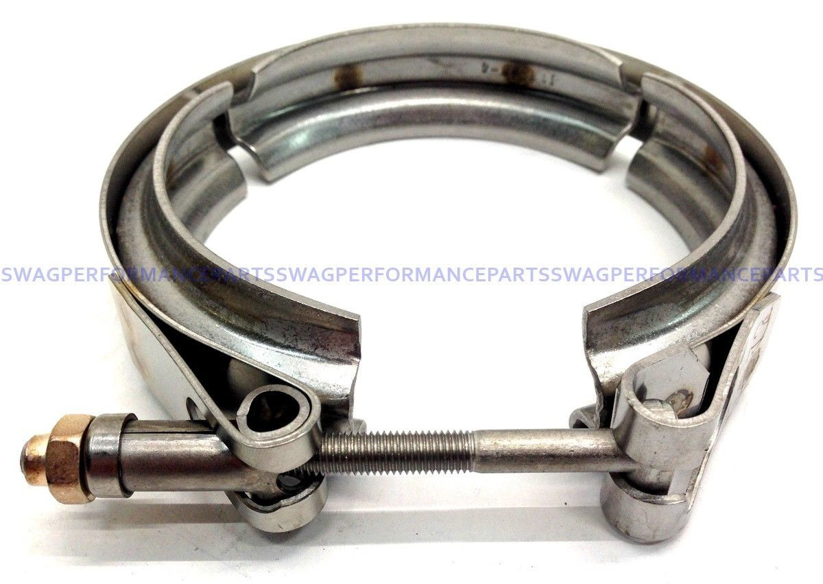 FORD 6.4L POWERSTROKE DIESEL OEM TURBOCHARGER DOWN PIPE CLAMP (7C3Z ...