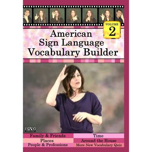 ASL Vocabulary Builder Vol. 2 - Hearing and Vision Center