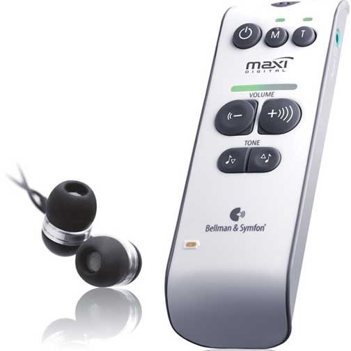 Bellman & Symfon Maxi Personal Amplifier with Earphones - Hearing and ...