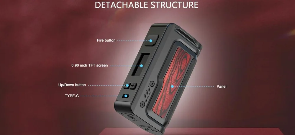 VANDY VAPE Gaur-18 200W Box Mod - Central Vapors