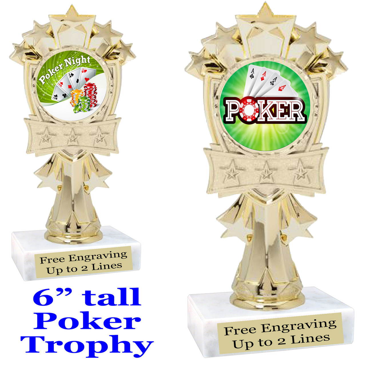 Poker trophy