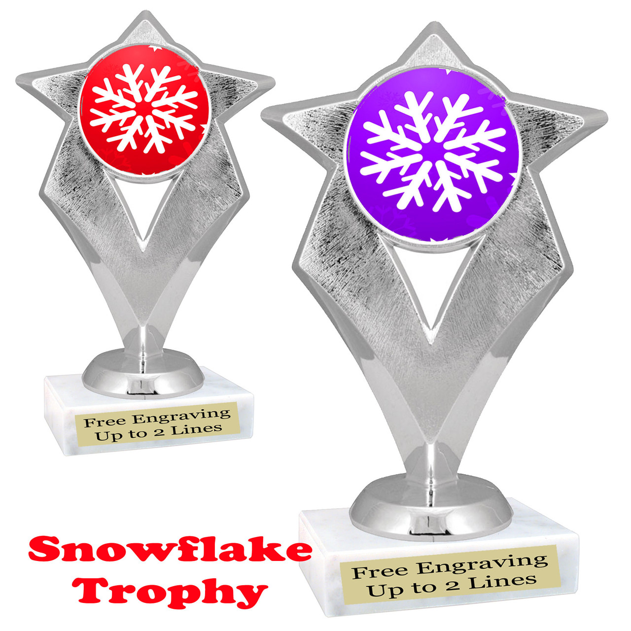 Snowflake trophy