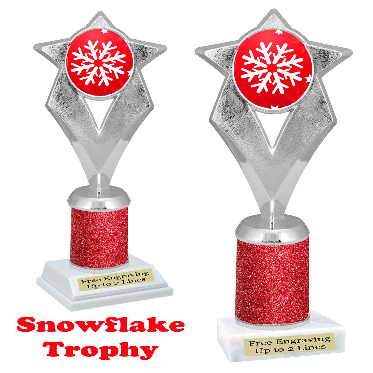 Snowflake trophy