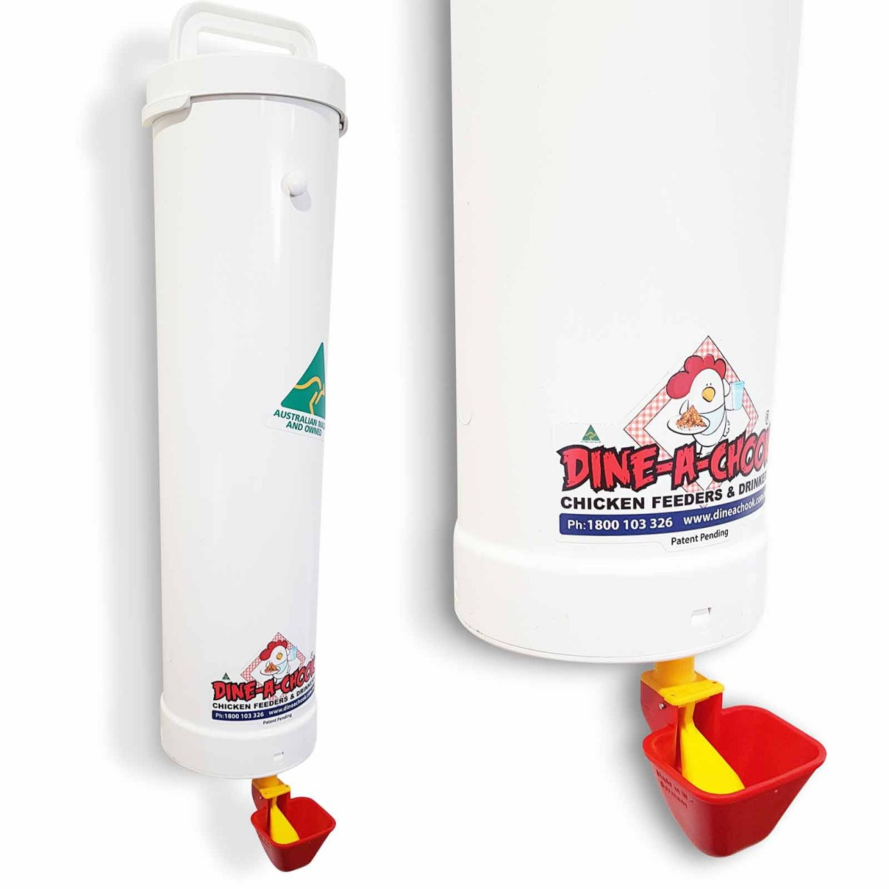 Automatic Chicken Poultry Drinker · Single Cup · Dine A Chook UK