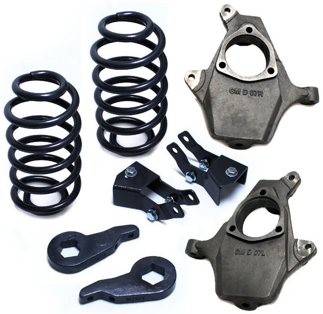 2000-2006 Chevy Suburban 2wd/4wd 3/4" Lowering Kit - MaxTrac K331034 ...