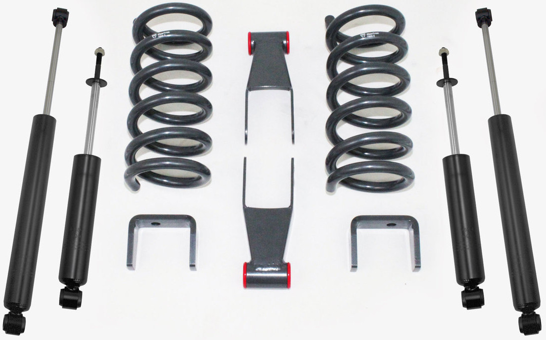 1998-2009 Ford Ranger 2wd 2/3" Lowering Kit - MaxTrac K333023 - MaxTrac ...