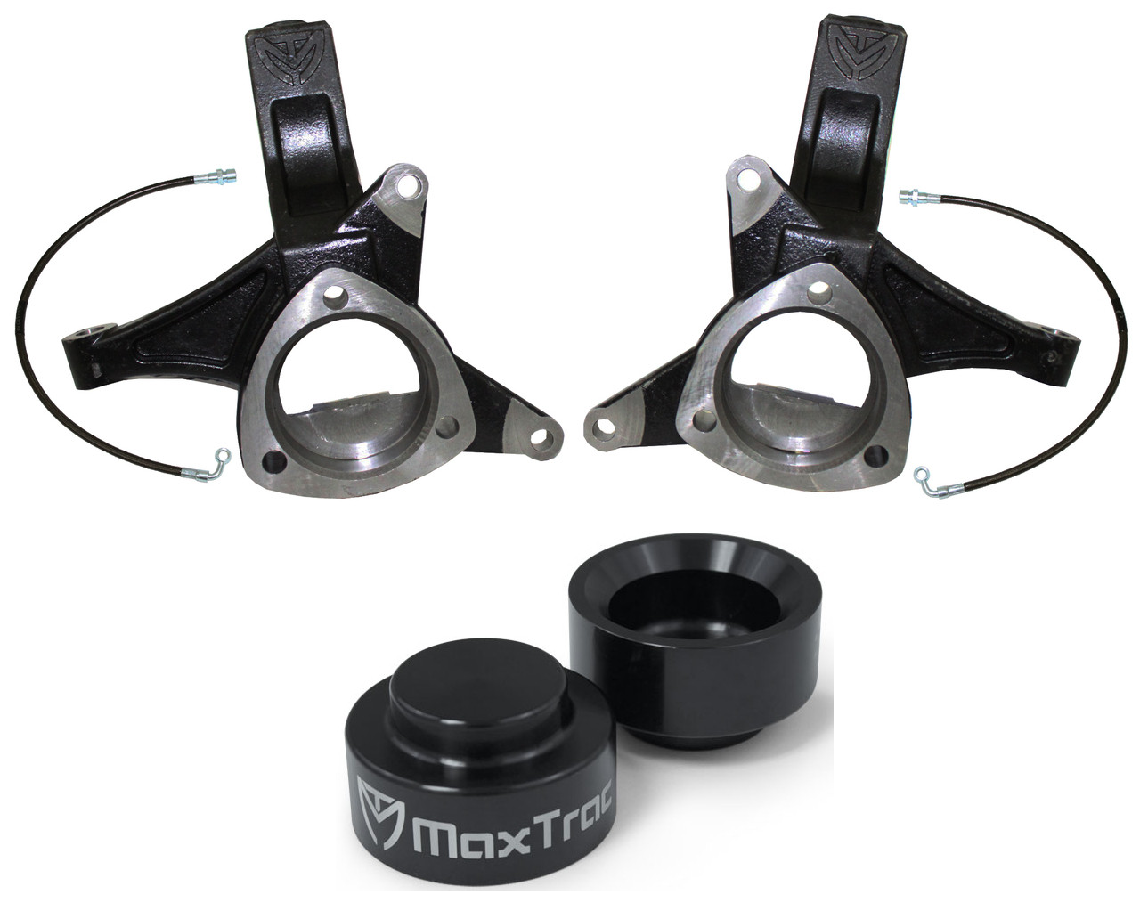 2015-2020 Chevy & GMC SUV 2wd 5" F /1.5" R Spindle Lift Kit - MaxTrac ...