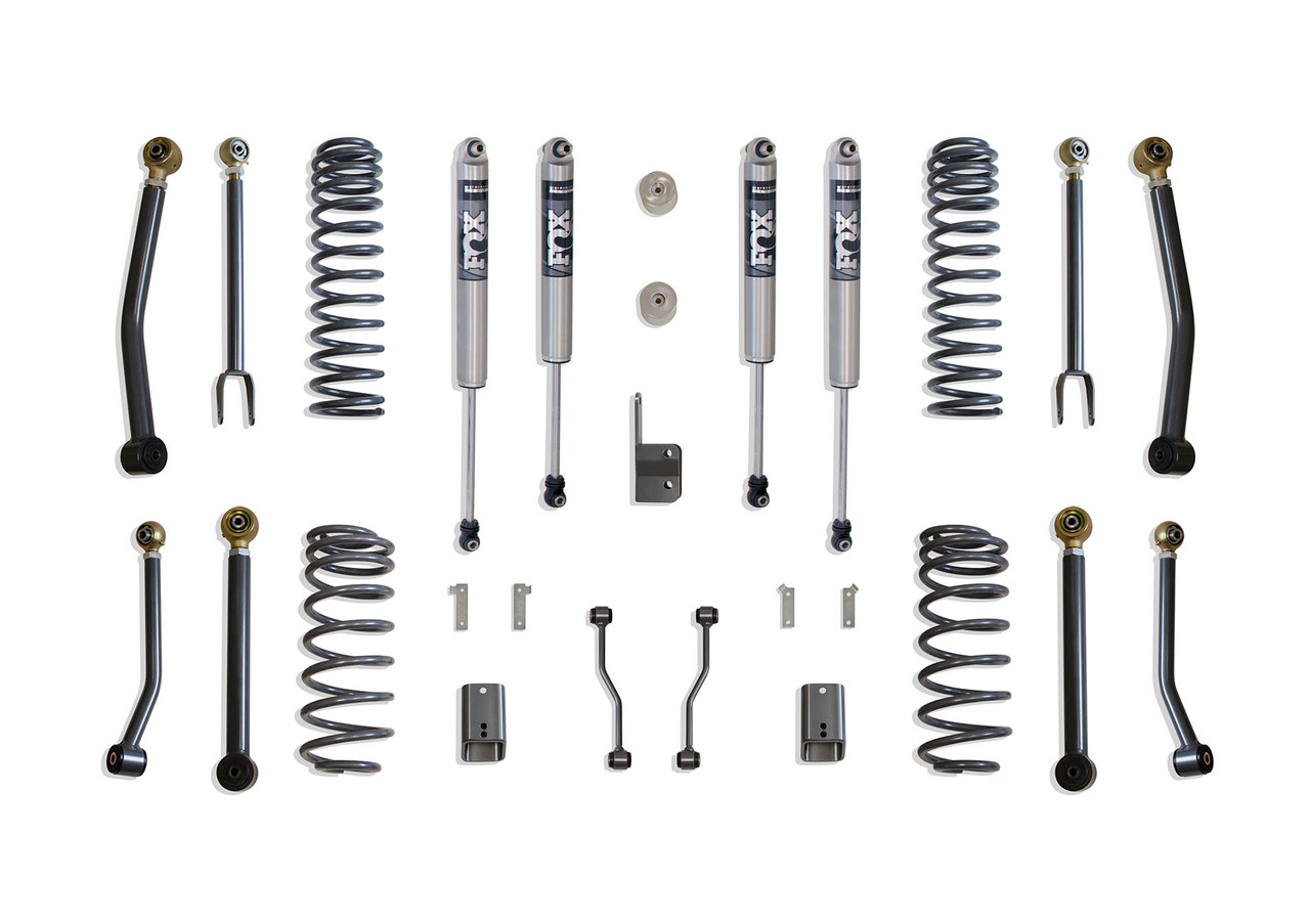 2018-2023 Jeep Wrangler JL 4wd 3" Coil Lift Kit W/ Arms & FOX Shocks ...