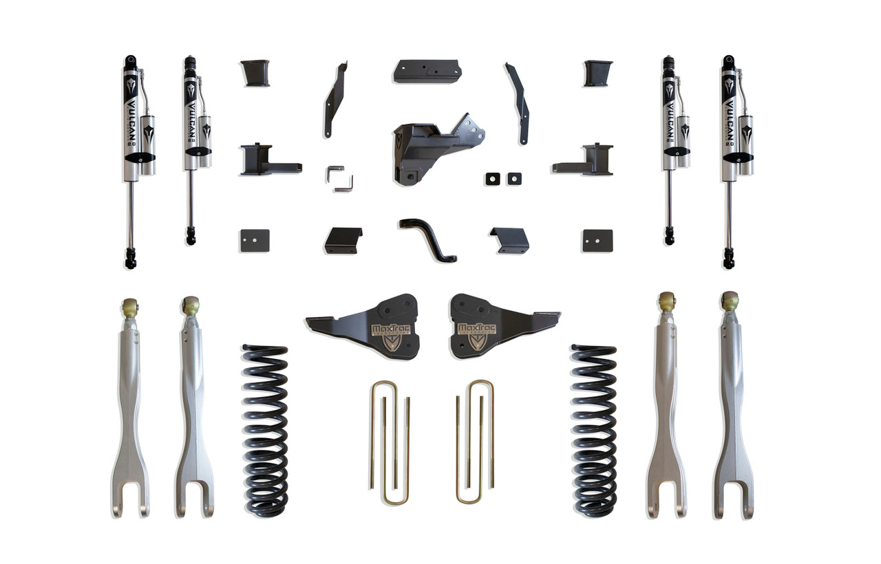 2017-2022 Ford F-250 / F-350 4WD Dually 4" / 1" Lift Kit W/ Vulcan Resi ...