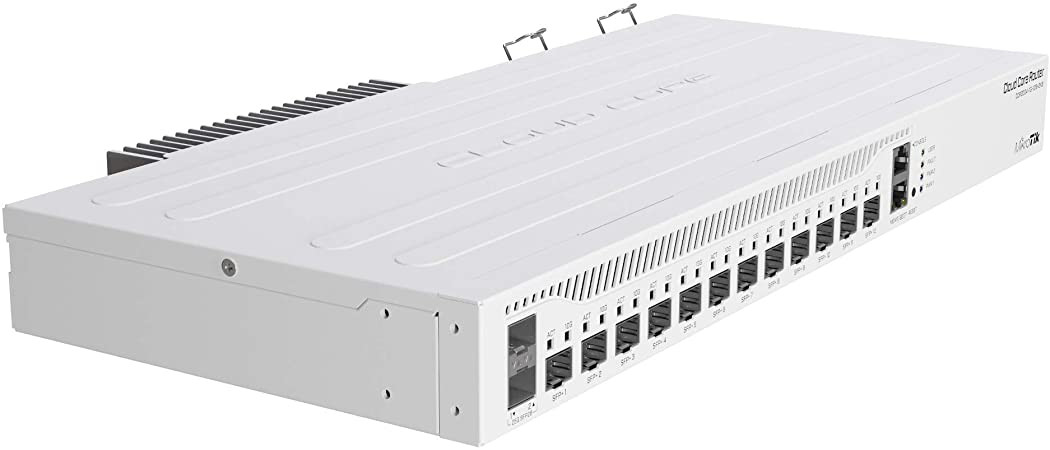 MikroTik CCR2004-1G-12S+2XS Cloud Core Router (w/ dual redundant power ...
