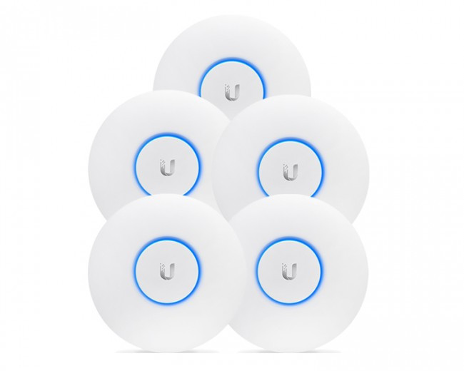 Ubiquiti UAP AC LR 5 US UniFi AP AC Long Range 5 Pack PoE Adapters ubiquiti-uap-ac-lr-5-us-unifi-ap-ac-long-range-5-pack-poe-adapters