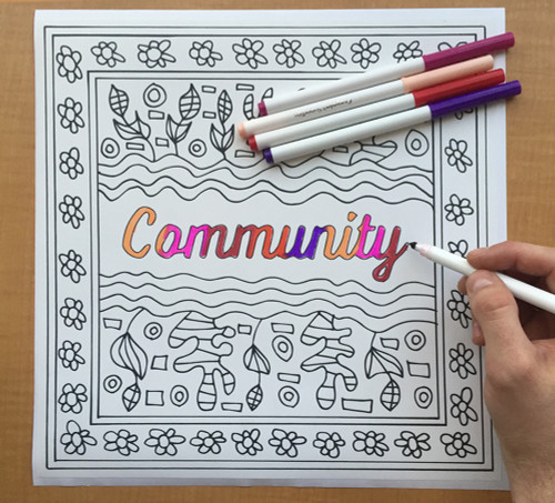 Begsonland Community Doodle Decal - Walls 360